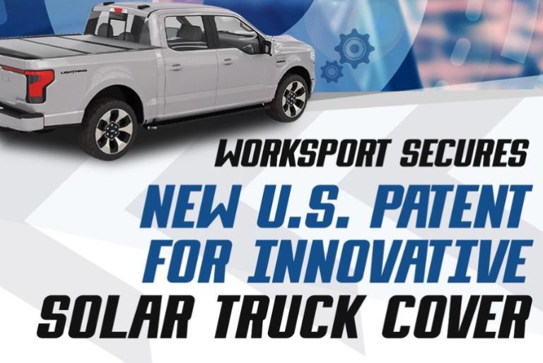 Worksport Secures U.S. Patent For Innovative Solar Truck Cover