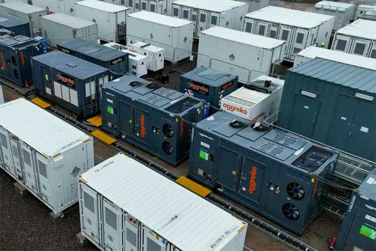 Aggreko Commissions 1 GW Coalburn Battery Storage Site
