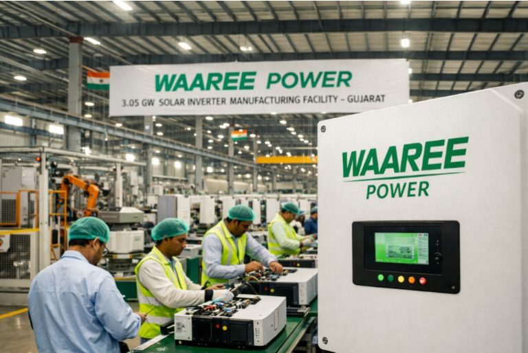 Waaree Power Commissions 3.05 GW Renewable Energy Inverters