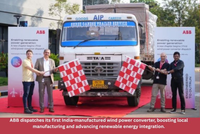 ABB Ships First India-Made Wind Power Converter