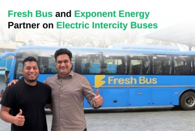 Fresh Bus Exponent Energy Rapid Charging Electric Buses