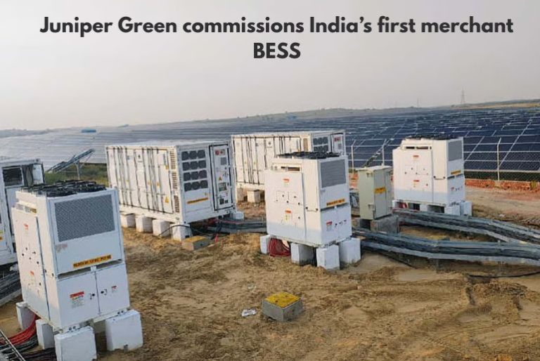 Juniper Green commissions India’s first merchant BESS