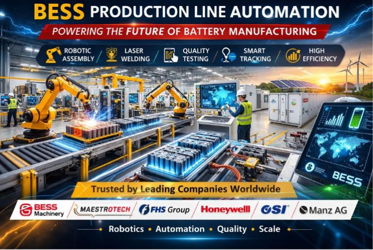 BESS Production Line Automation Companies in India