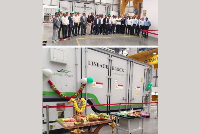 Lineage Power delivers 100th containerized BESS system